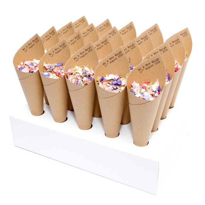 biodegradable wedding confetti